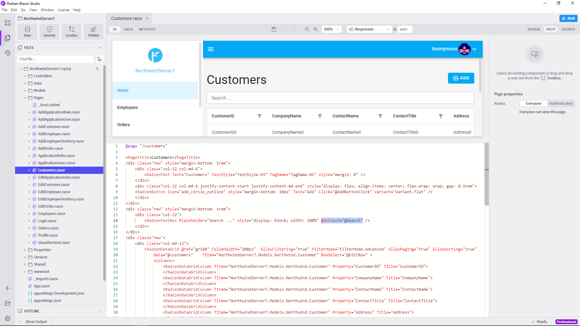 Filtering through DataGrid - Radzen.Blazor Components - Radzen Filtering through DataGrid - Radzen.Blazor Components - Radzen
