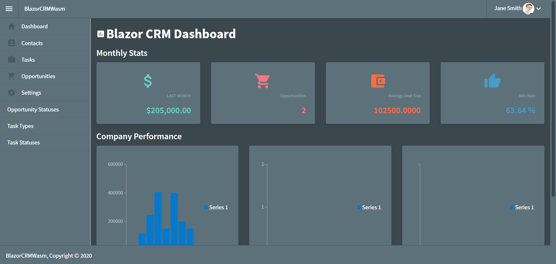 BlazorCRMWasm errors - Blazor WebAssembly - Radzen