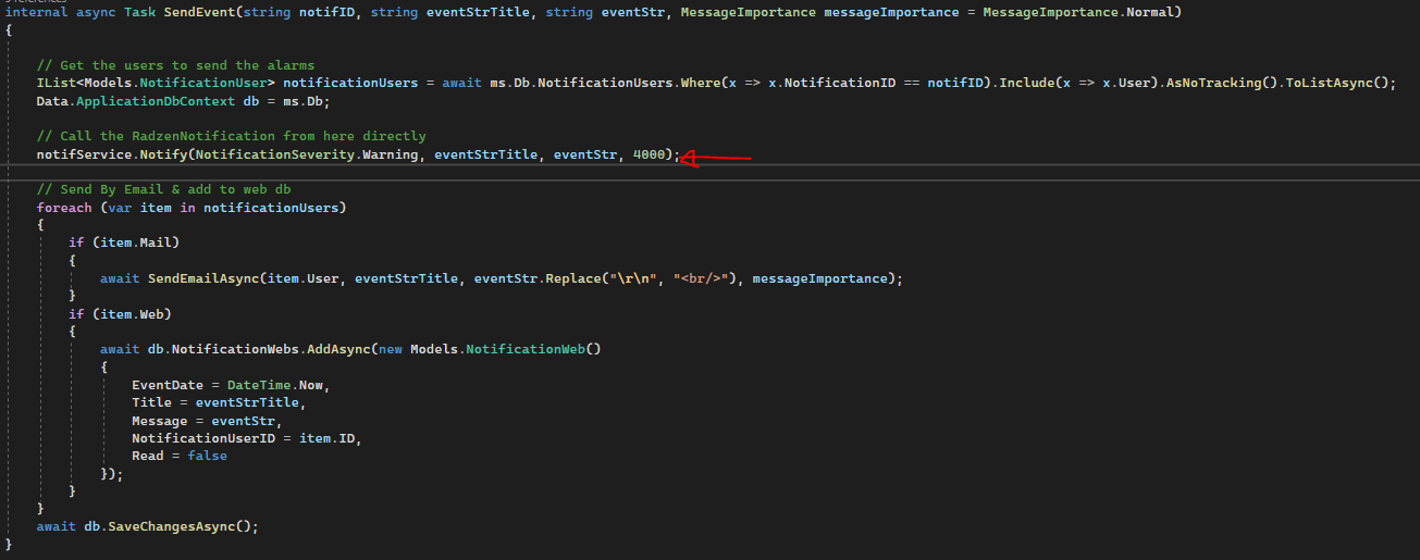 [Solved] RadzenNotification and NotificationService problem - Radzen ...