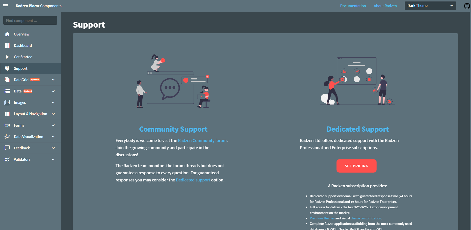 Sidebar menu Item not selected when if it is not expandable - Radzen ...