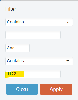 DataGrid reset doesn't clear SecondFilterValue - Radzen.Blazor Components - Radzen