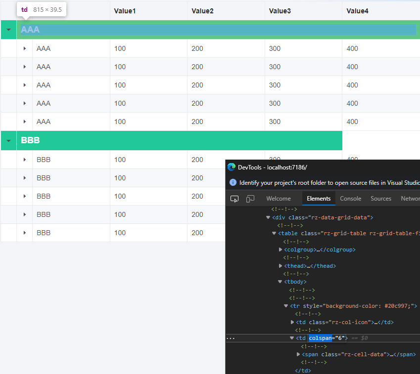 Issue with Group headers when Hierarchy (master-detail) enabled ...