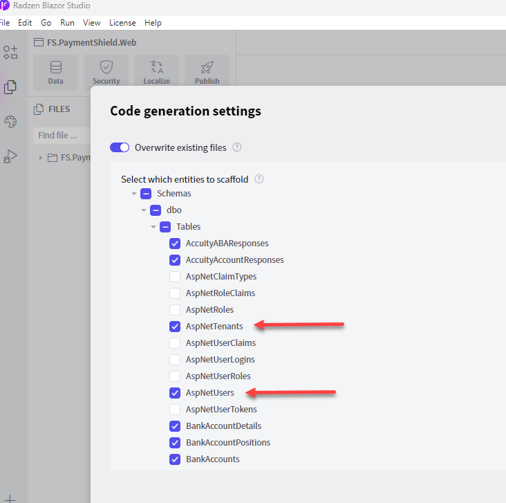 Generated code fails when using AspNetUser as foreign key - Radzen Blazor Studio - Radzen