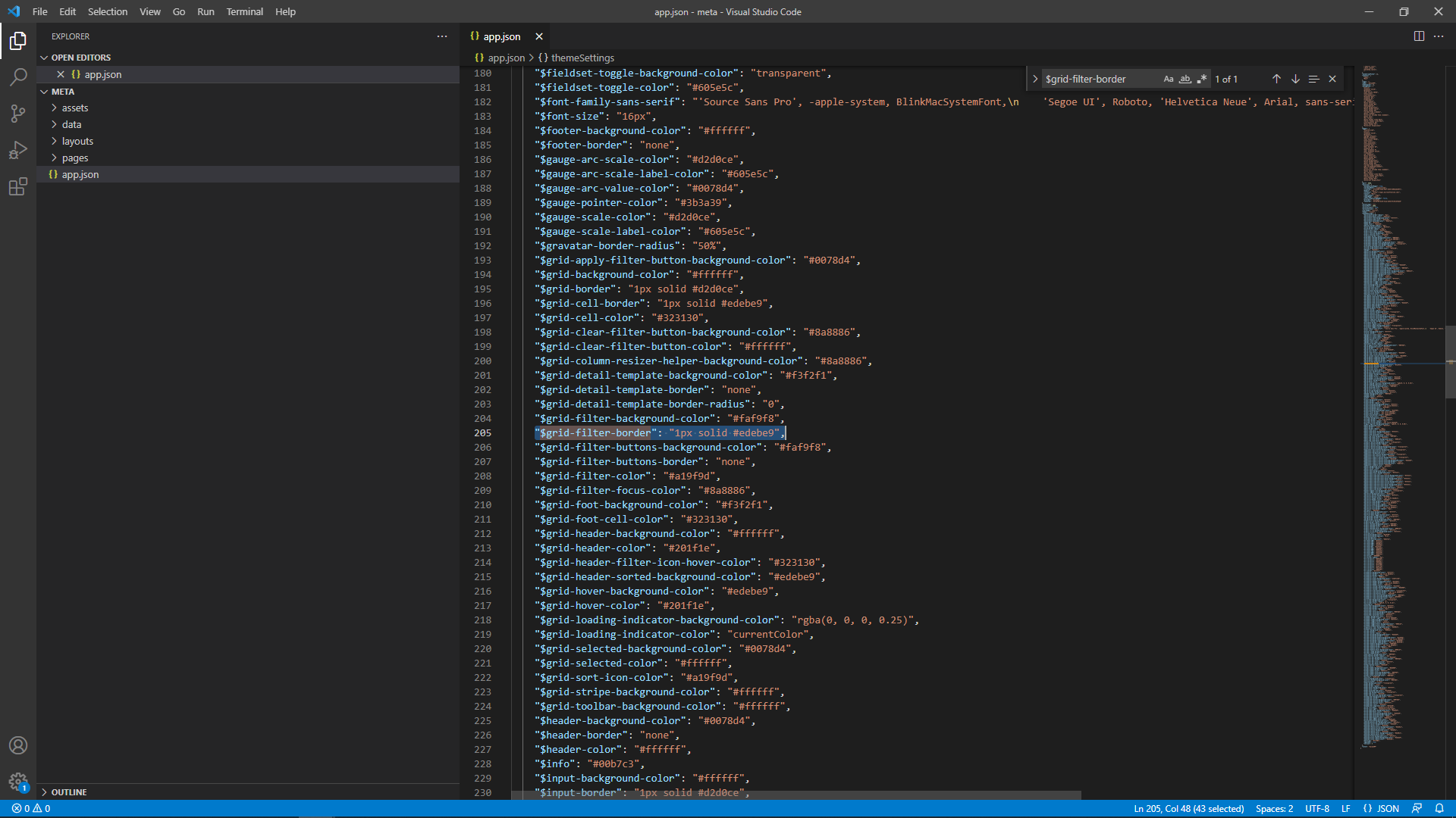 Problem with Fluent theme customized - Blazor Server - Radzen