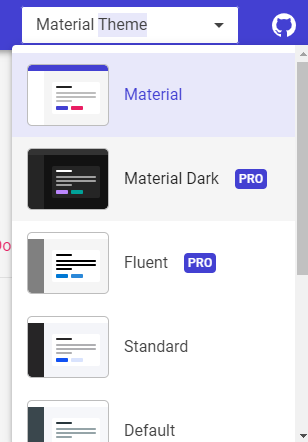 Is there a way to add a Theme Picker to my Application? - Radzen.Blazor Components - Radzen