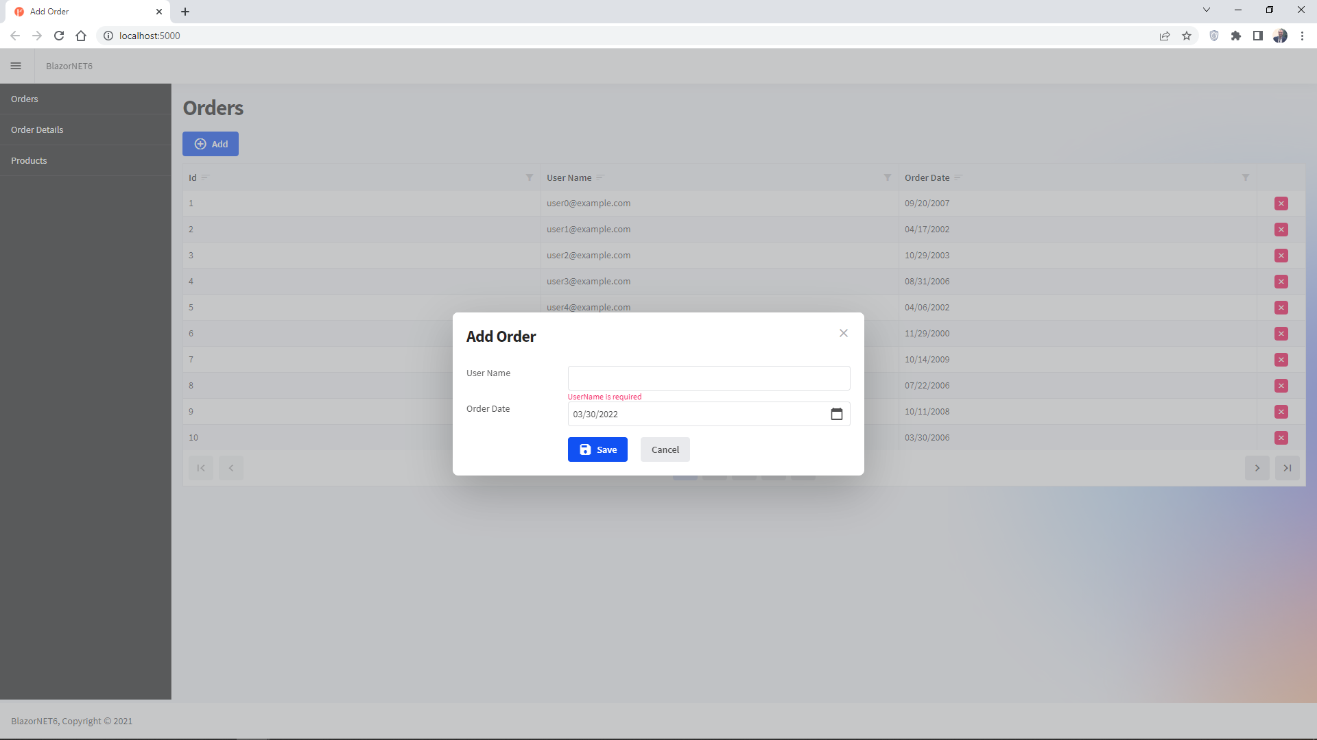 Razen Validator Does Not Working In Dialog Server Side Radzen Blazor Components Radzen
