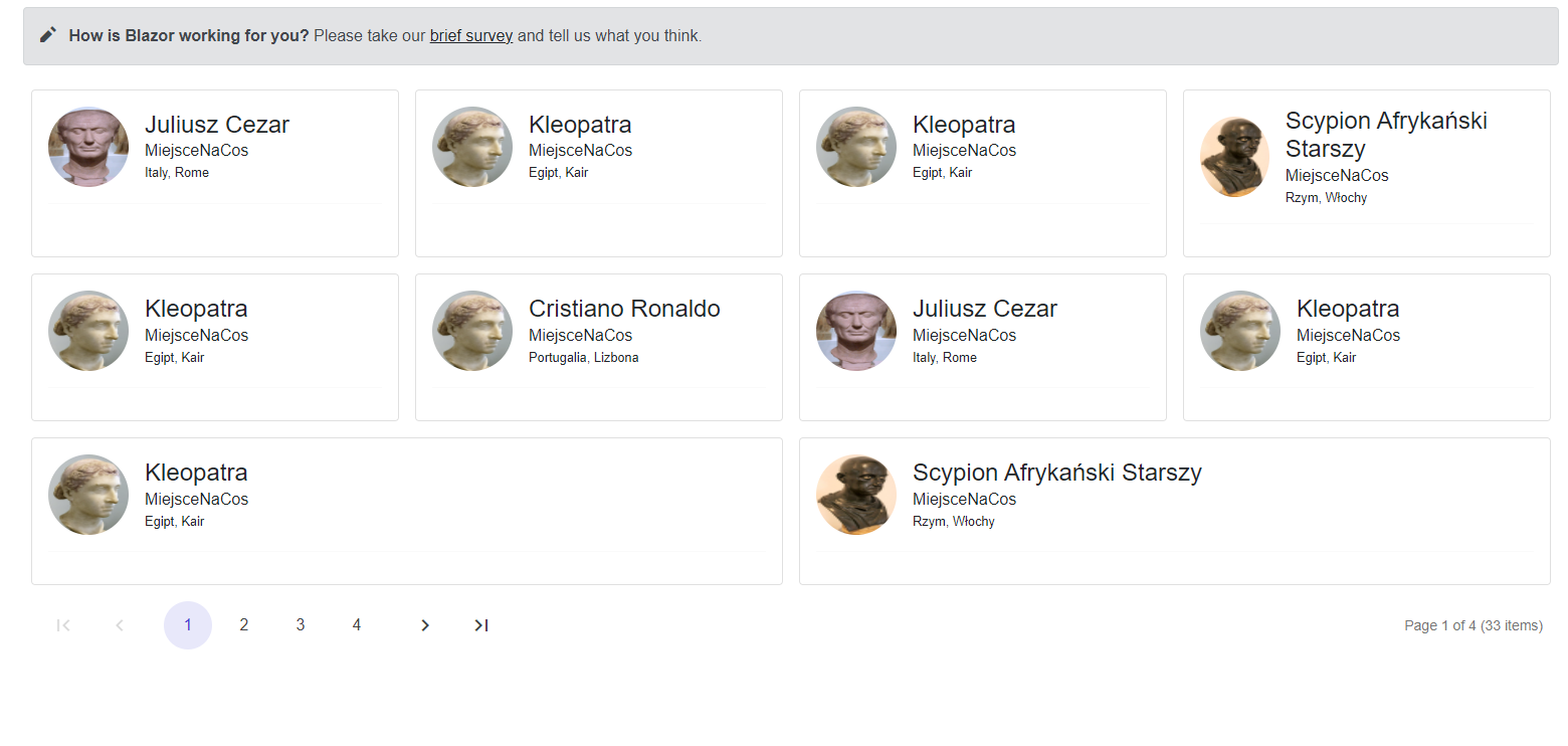 RadzenDataList - How change data layout - Radzen.Blazor Components - Radzen