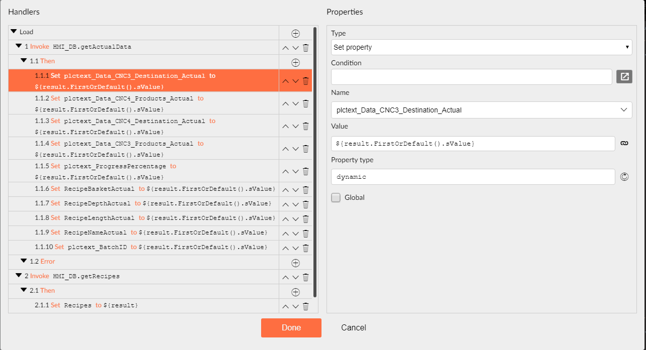 Reading multiple values with one invoke - Blazor Server - Radzen