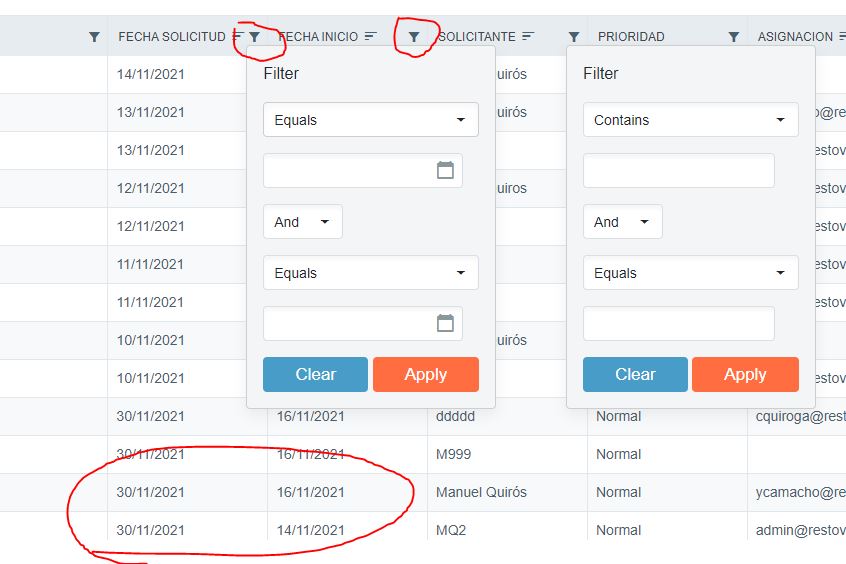 Radzen DataGrid Double Date Filtering - Radzen.Blazor Components - Radzen Radzen DataGrid Double Date Filtering - Radzen.Blazor Components - Radzen