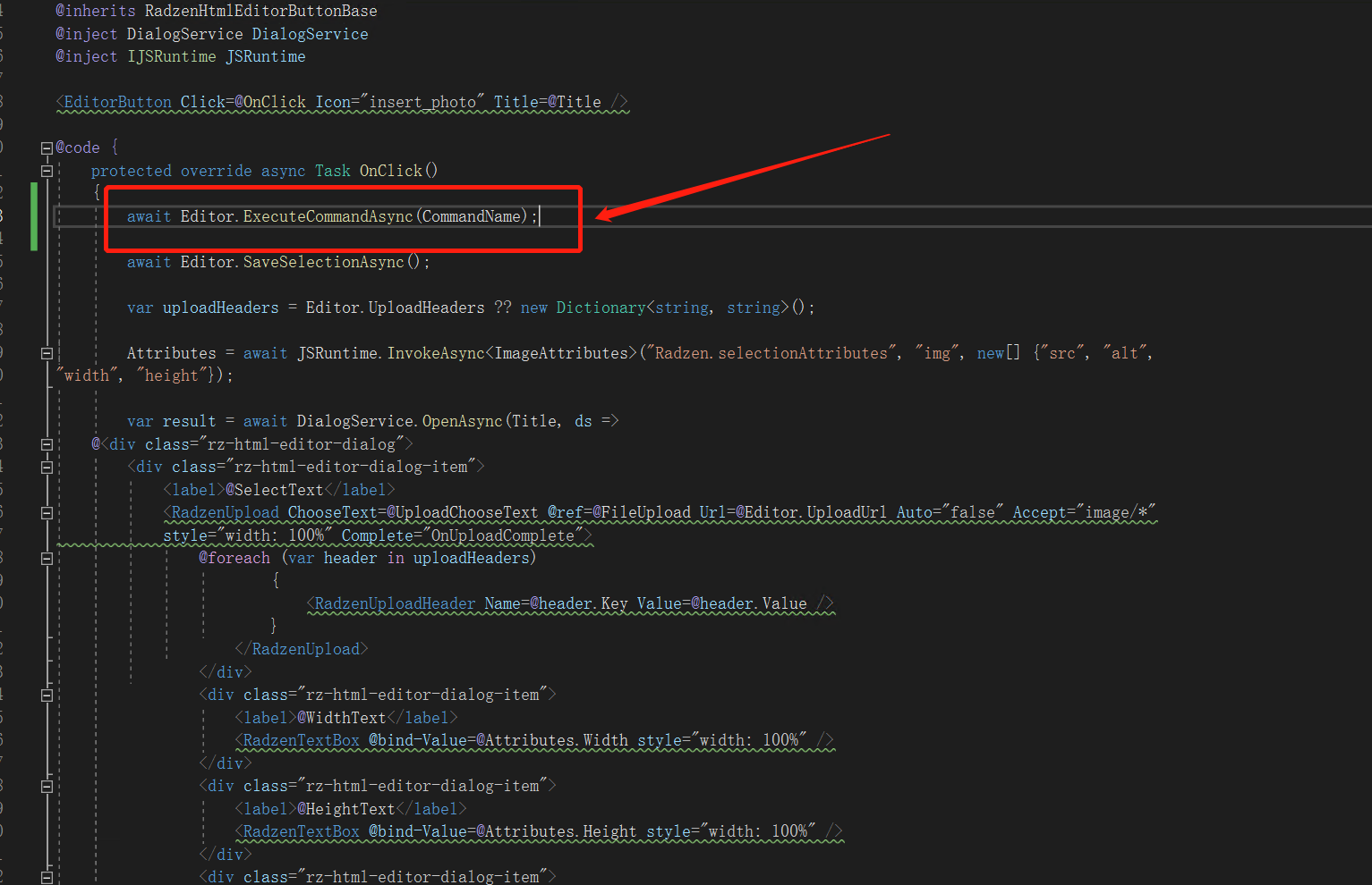 RadzenHtmlEditor Execute can not work success - Radzen.Blazor Components - Radzen