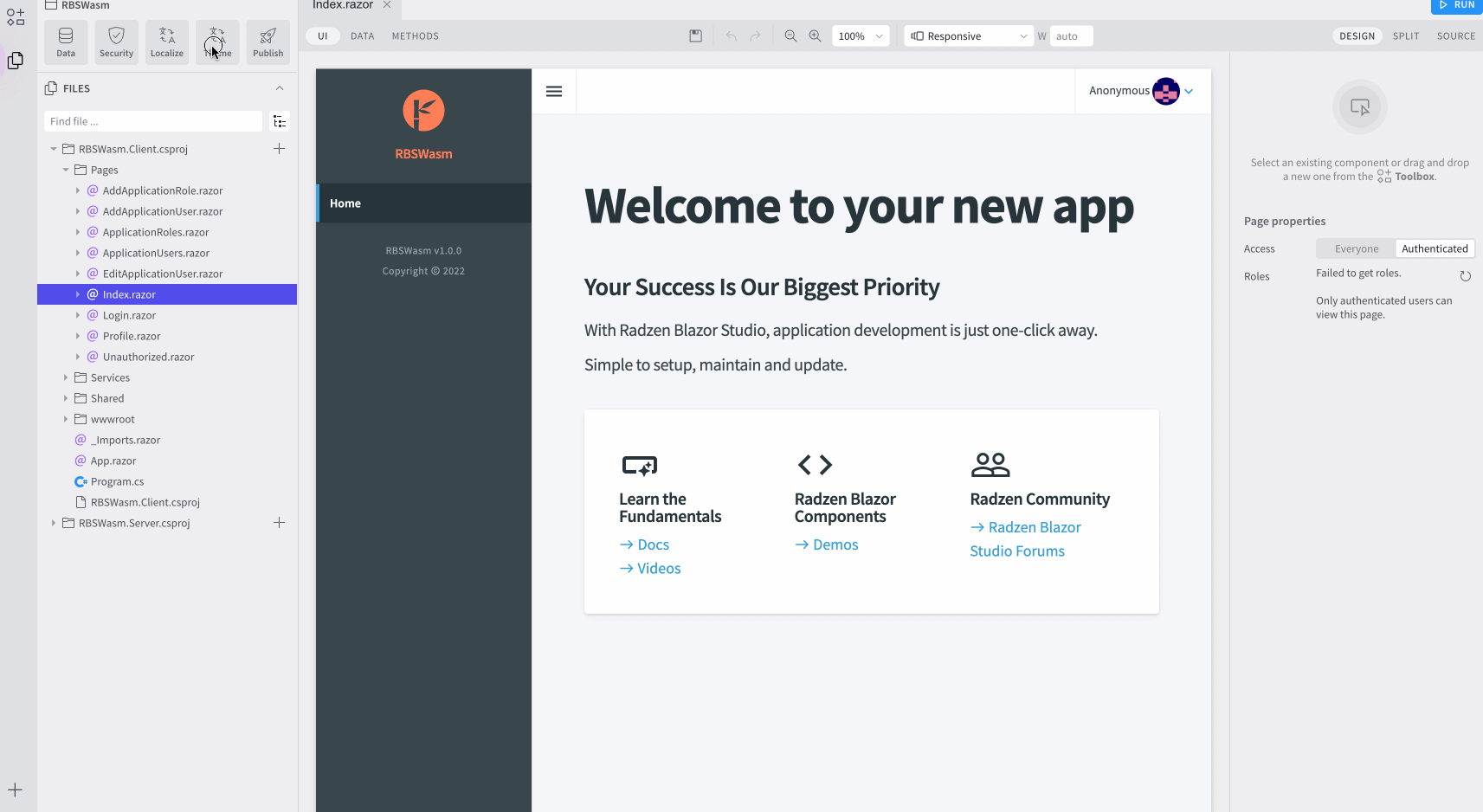 Why don't we celebrate the Radzen Blazor Studio 1 release? - Radzen ...