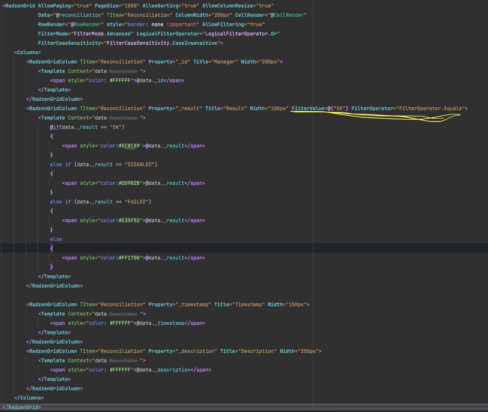 FilterOperator not working in RadzenDataGrid - Radzen.Blazor Components ... FilterOperator not working in RadzenDataGrid - Radzen.Blazor Components ...