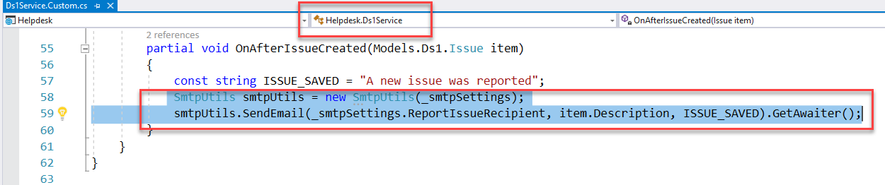 Custom classes - Blazor Server - Radzen