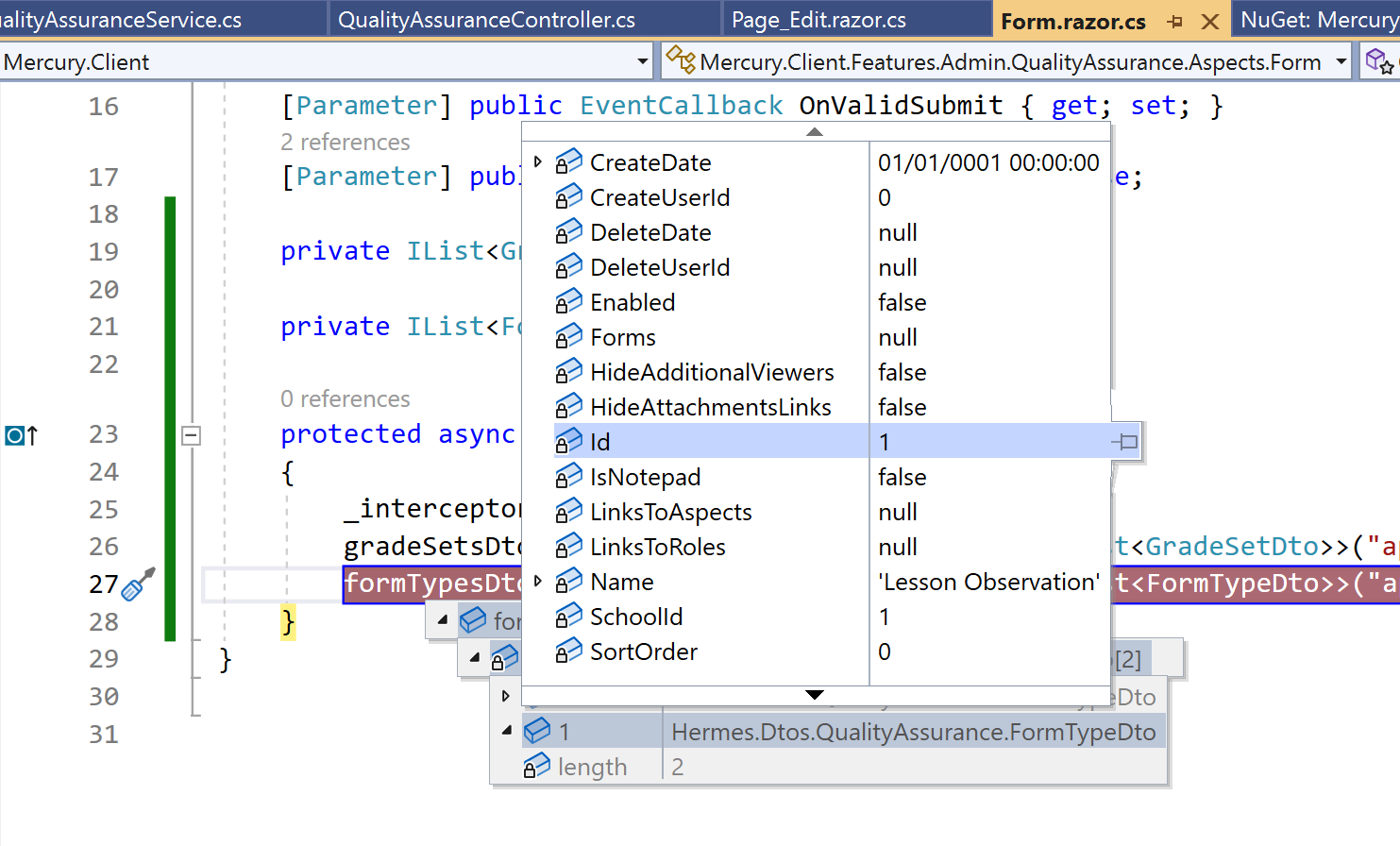 Object reference null when selecting items in Radzen Dropdown - Radzen.Blazor Components - Radzen