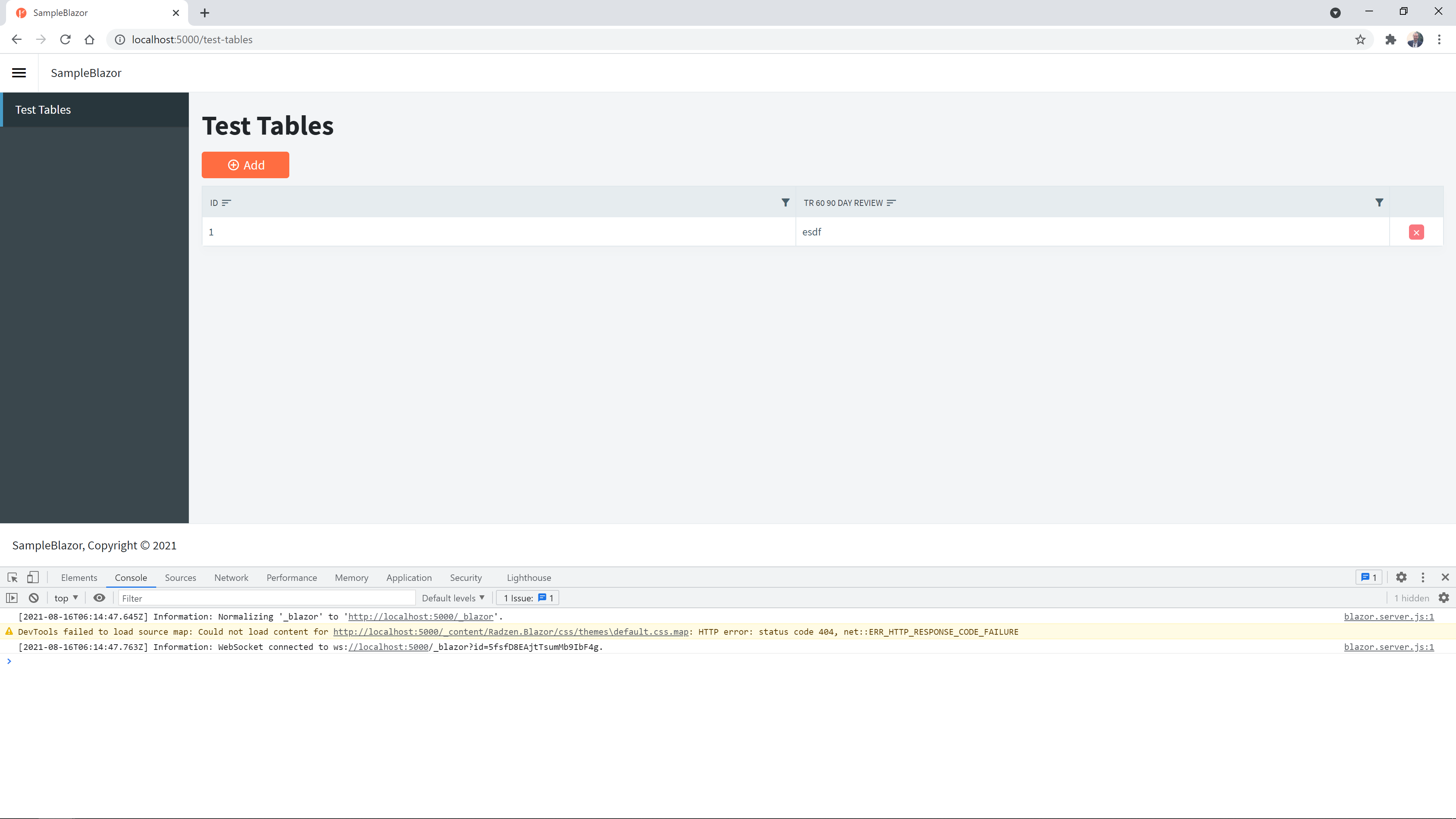 Radzen Database Infer Creates C Task Function Parameters With Illegal Characters Blazor