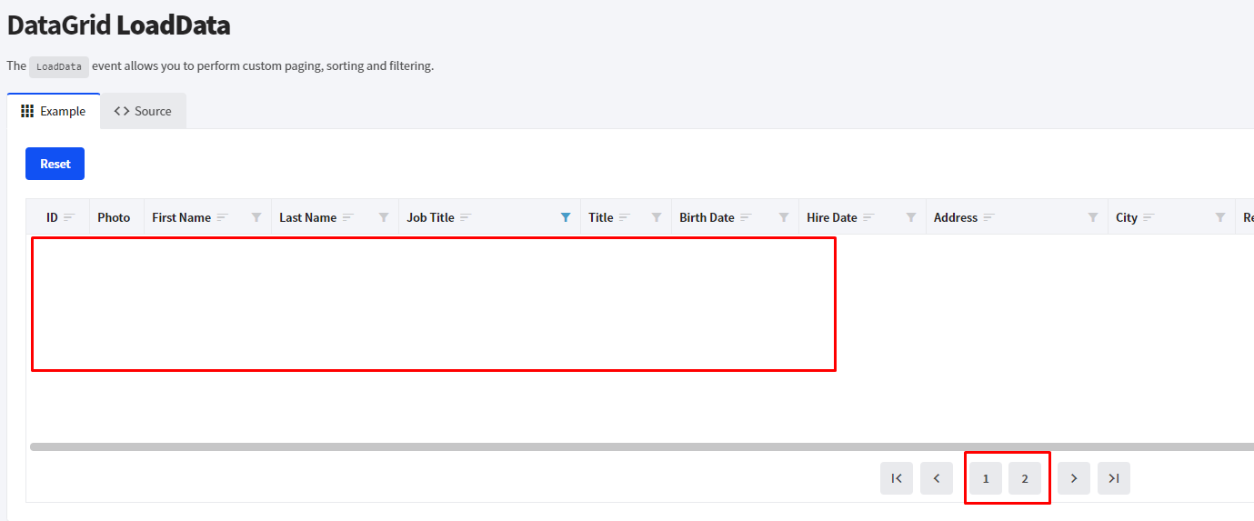 RadzenDataGrid pagination & filter bug - Radzen.Blazor Components - Radzen RadzenDataGrid pagination & filter bug - Radzen.Blazor Components - Radzen