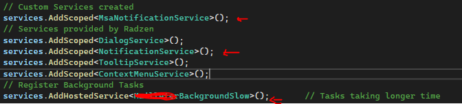 [Solved] RadzenNotification and NotificationService problem - Radzen.Blazor Components - Radzen