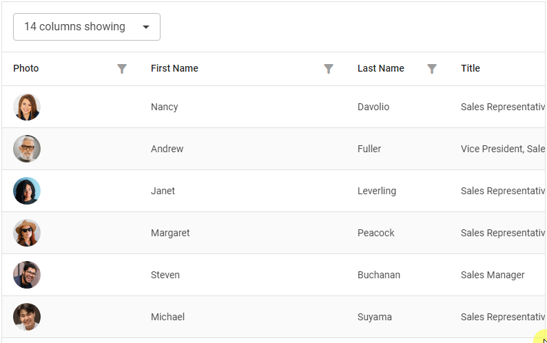 DataGrid column picker and column filter popup problems - Radzen.Blazor ... DataGrid column picker and column filter popup problems - Radzen.Blazor ...