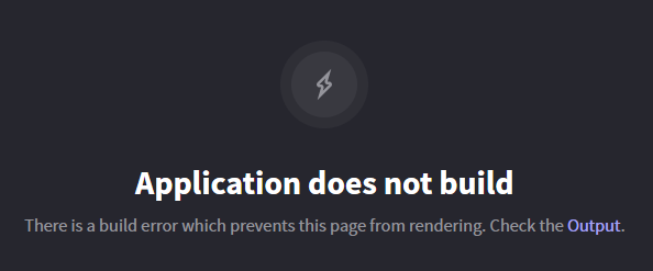 Applicaiton does not build in design mode - Radzen Blazor Studio - Radzen