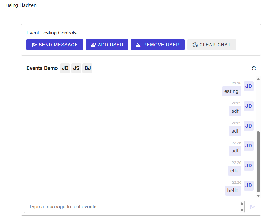 Radzenchat always eats first key press after sending first message ...