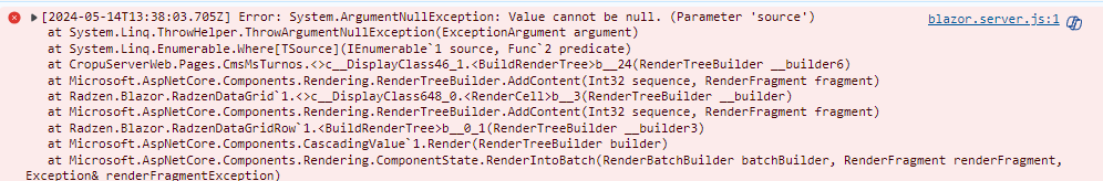 Dropdowndatagrid issue - Radzen.Blazor Components - Radzen