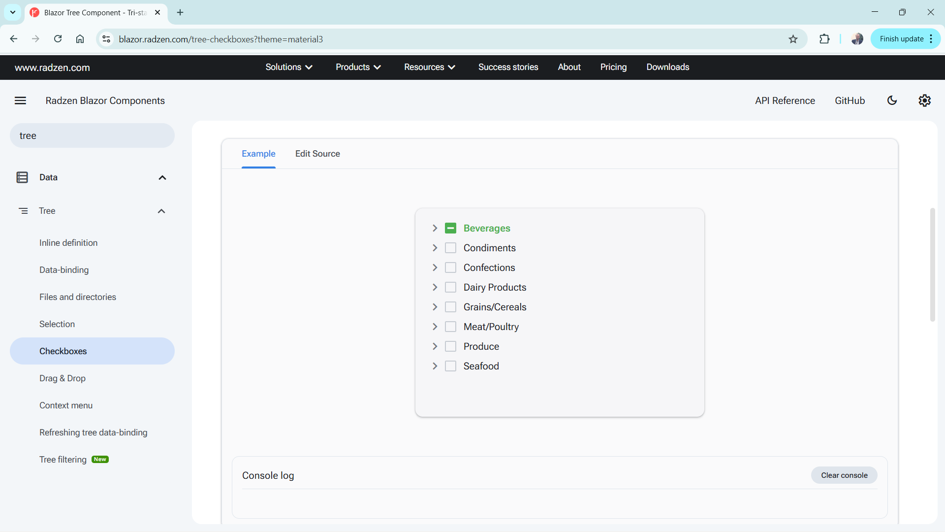 Blazor RadzenTree AllowCheckBoxes="true" custom colors - Radzen.Blazor Components - Radzen