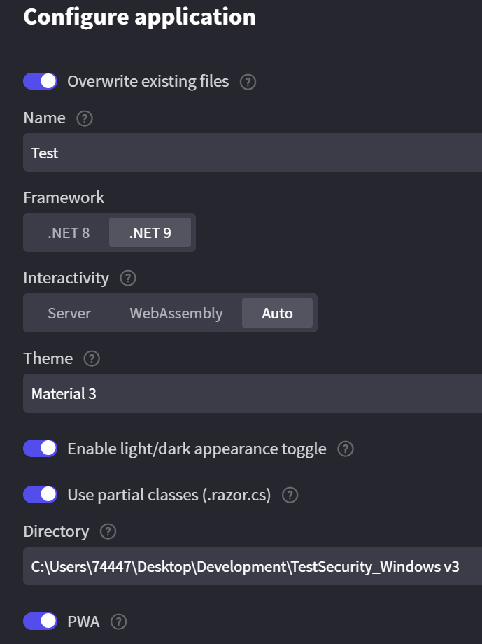 Light/Dark Theme Toggle Not Working - Radzen Blazor Studio - Radzen