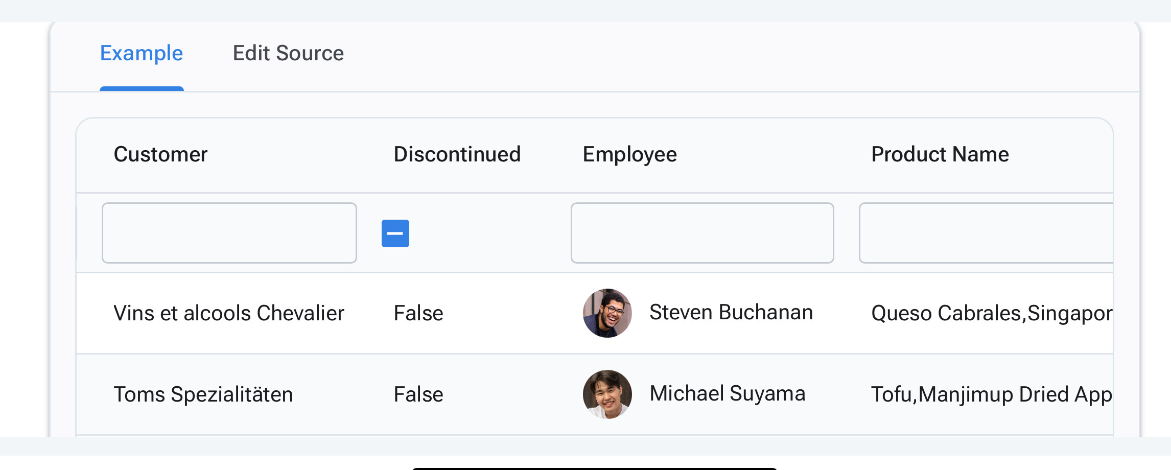 DataGrid Filter on column with CheckBoxes not possible - Radzen.Blazor Components - Radzen