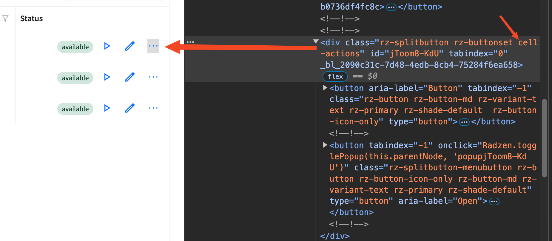 SplitButton popup positioning issue in DataGrid - Radzen.Blazor Components - Radzen