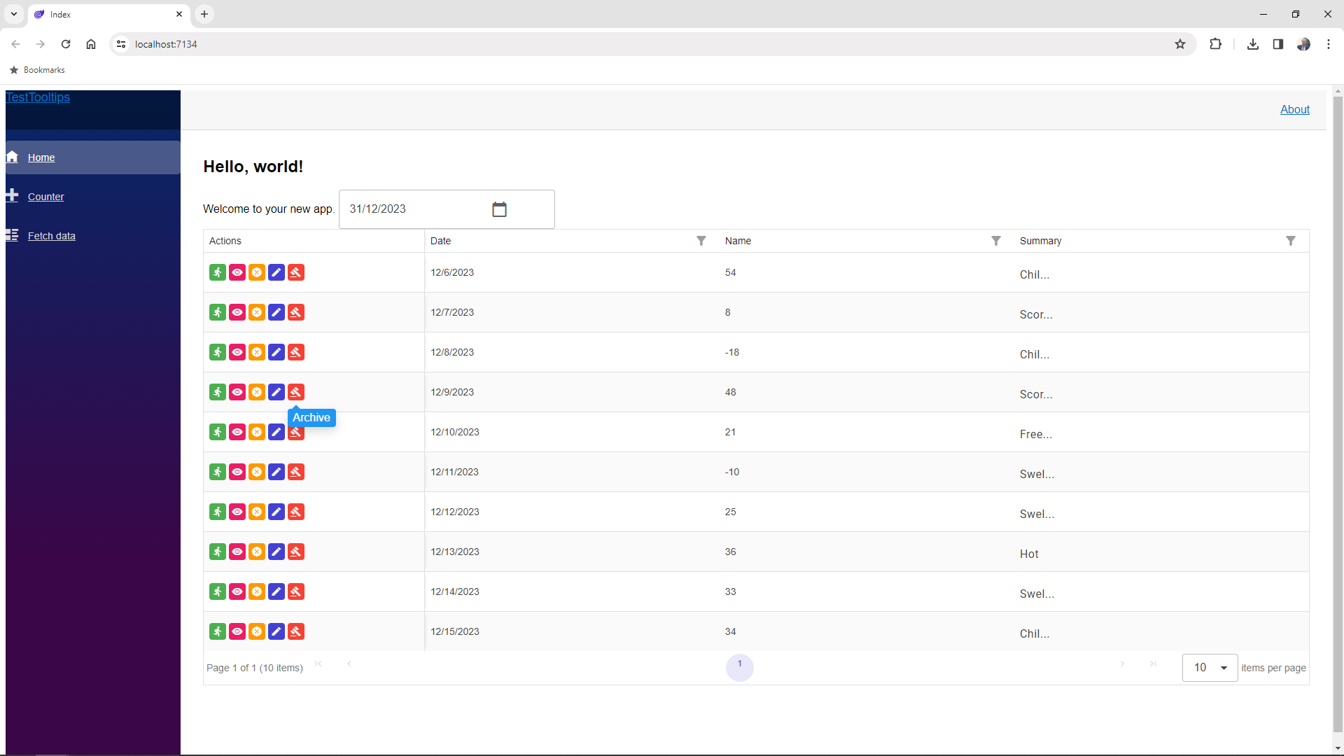 Tooltip and DataGrid new bug - Radzen.Blazor Components - Radzen Tooltip and DataGrid new bug - Radzen.Blazor Components - Radzen