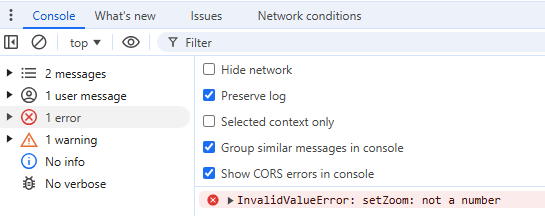 RadzenGoogleMap: unable to change zoom on runtime - Radzen.Blazor Components - Radzen
