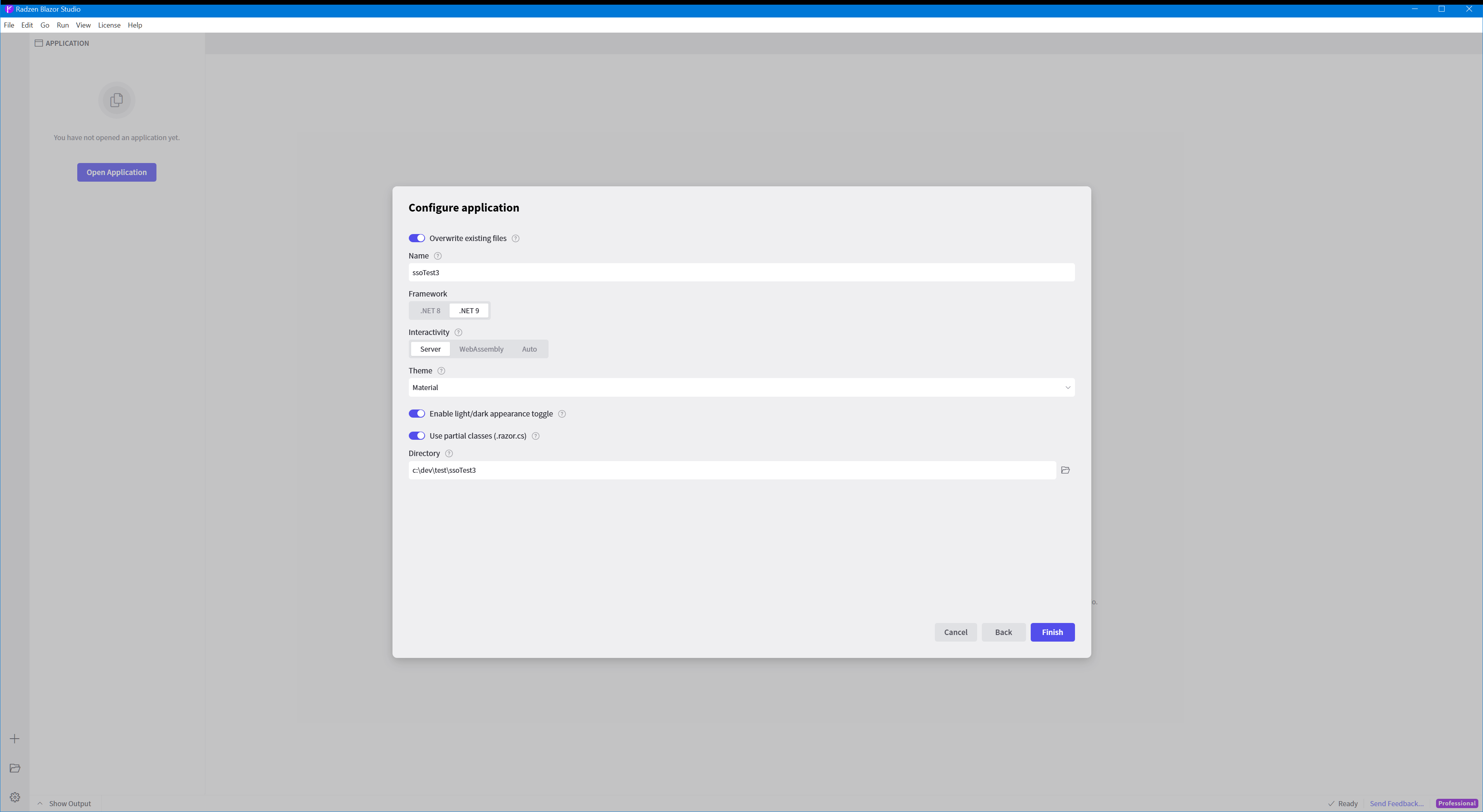 Security errors? - Radzen Blazor Studio - Radzen