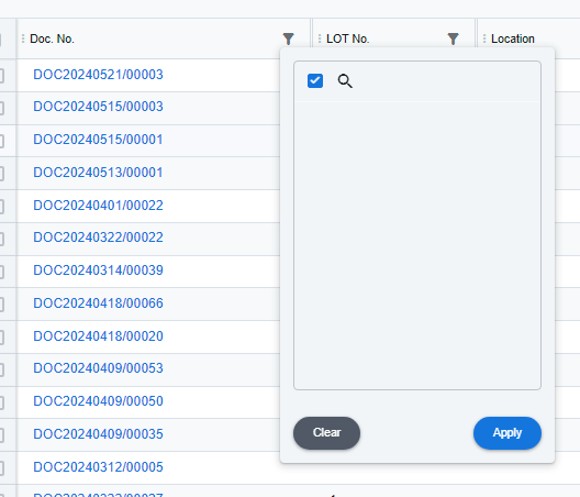 Check box list datagrid filter does not working - Radzen.Blazor Components - Radzen