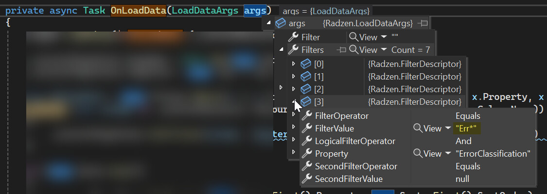 DataGrid CustomFilters with LoadDataArgs provides a deleted filter ...