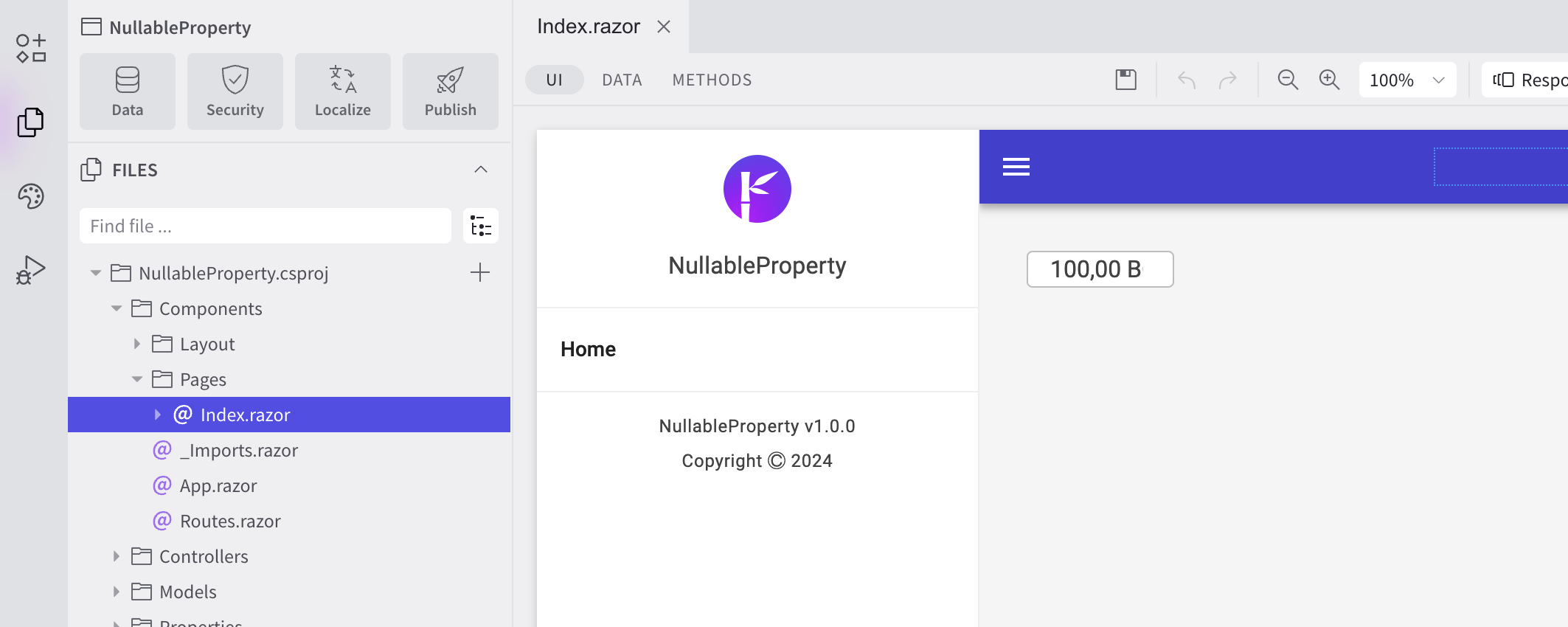 RadzenNumeric Null Object error - Radzen Blazor Studio - Radzen RadzenNumeric Null Object error - Radzen Blazor Studio - Radzen