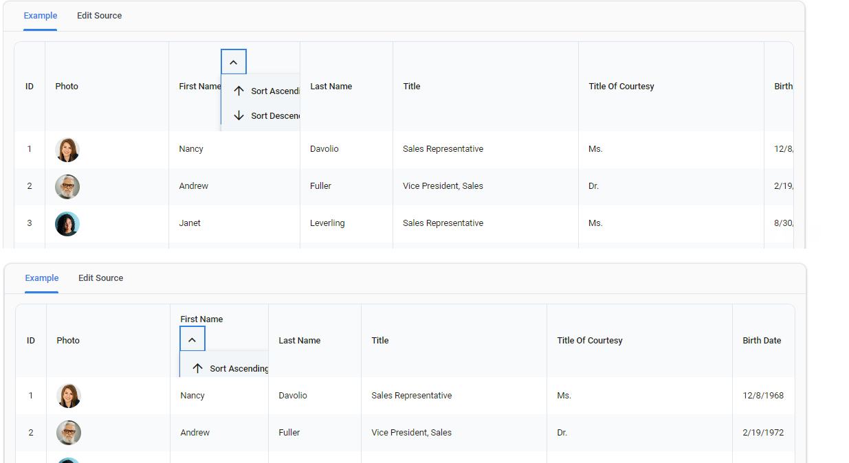 Radzen menu is not the Top - Radzen.Blazor Components - Radzen